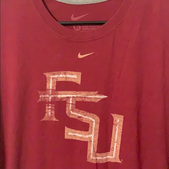Nike | Shirts | Mens Nike Fsu Short Sleeve Shirt Xl | Poshmark